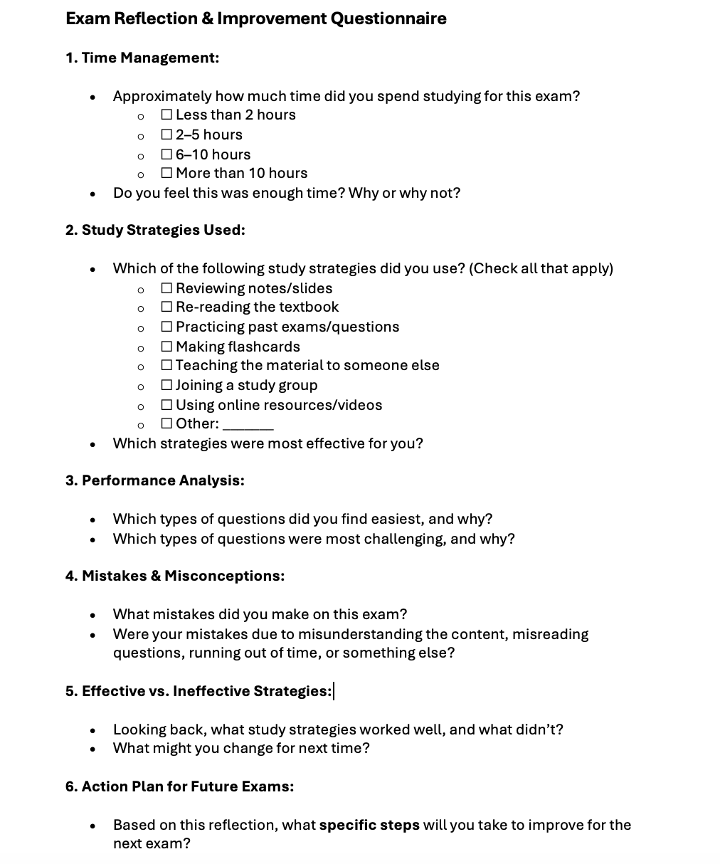 Top 10 Revision Strategies