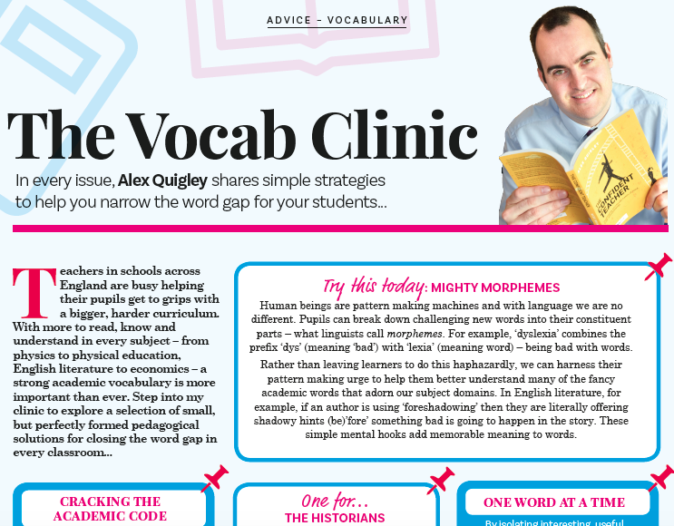 Vocabulary Clinic