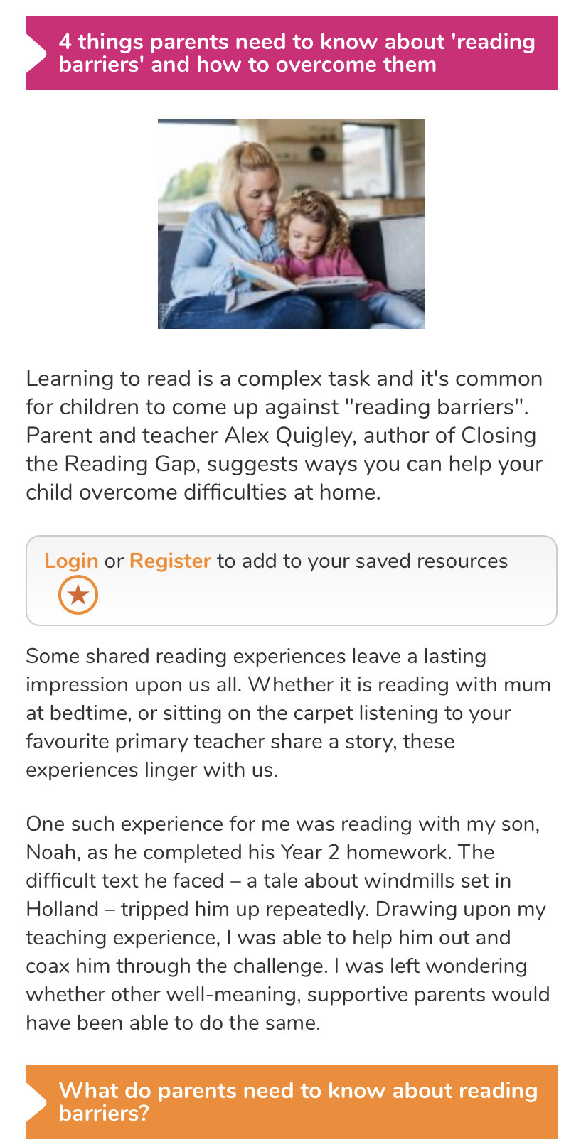 5 Recent Articles on the Reading Gap