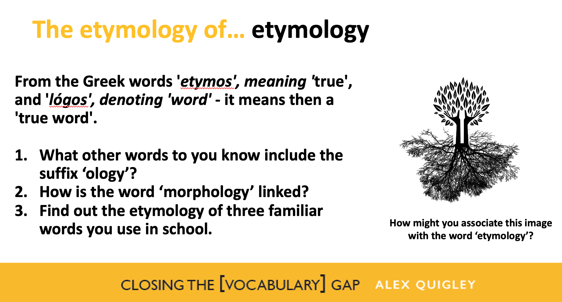 Three Pillars of Vocabulary Teaching
